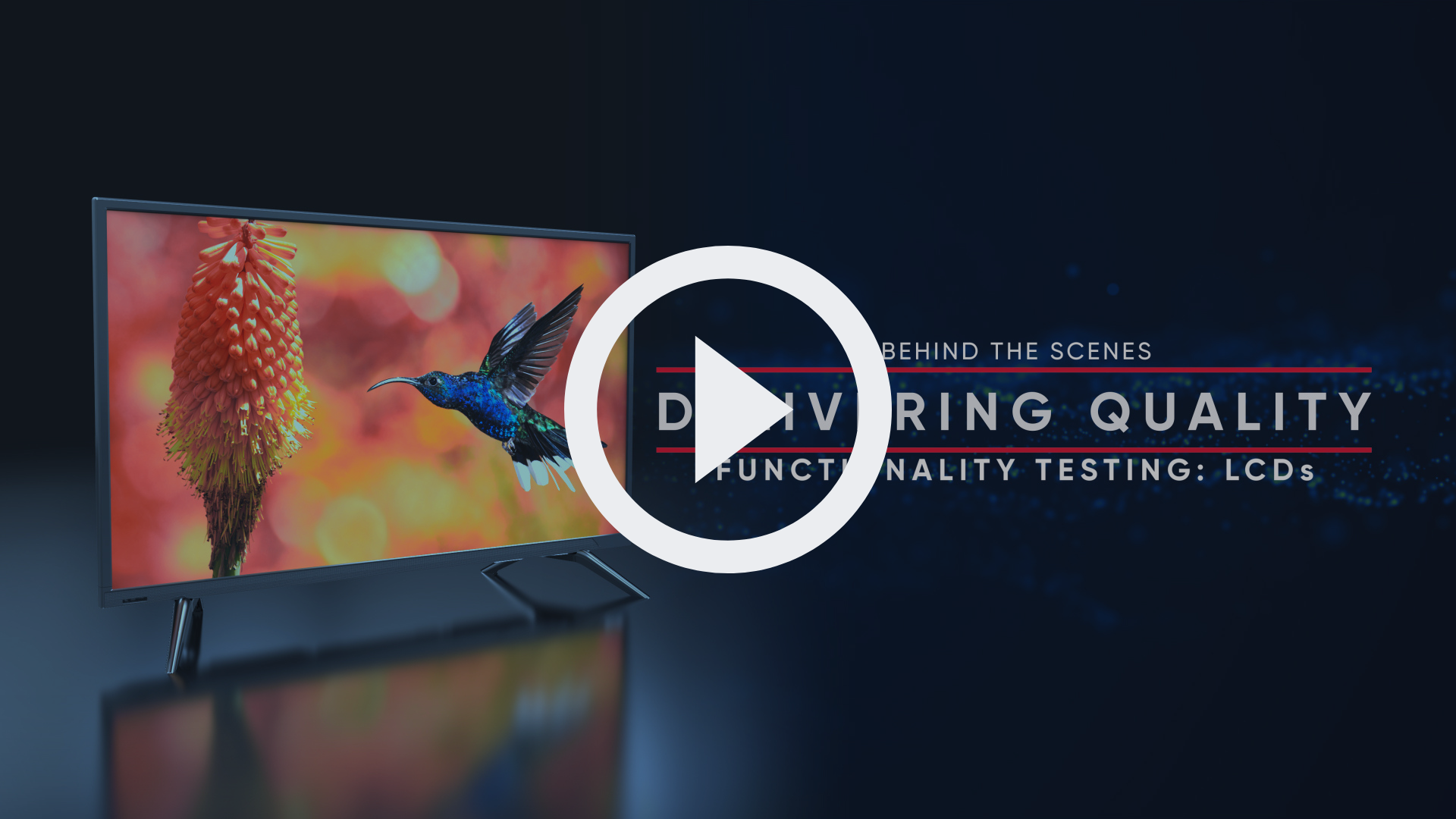LCD Functionality Testing: Delivering Quality - Behind the Scenes - Smith