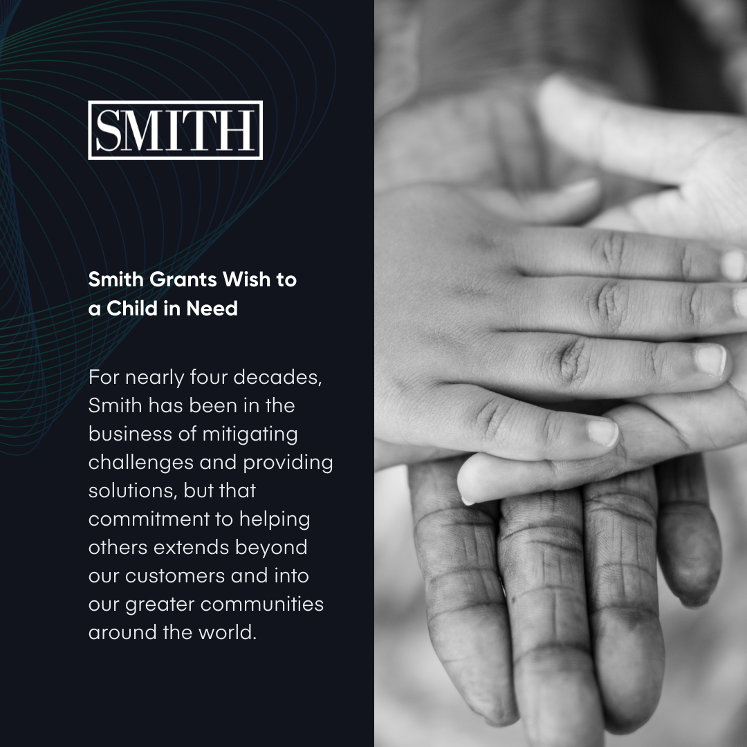 Smith Grants Wish to a Child in Need - Smith