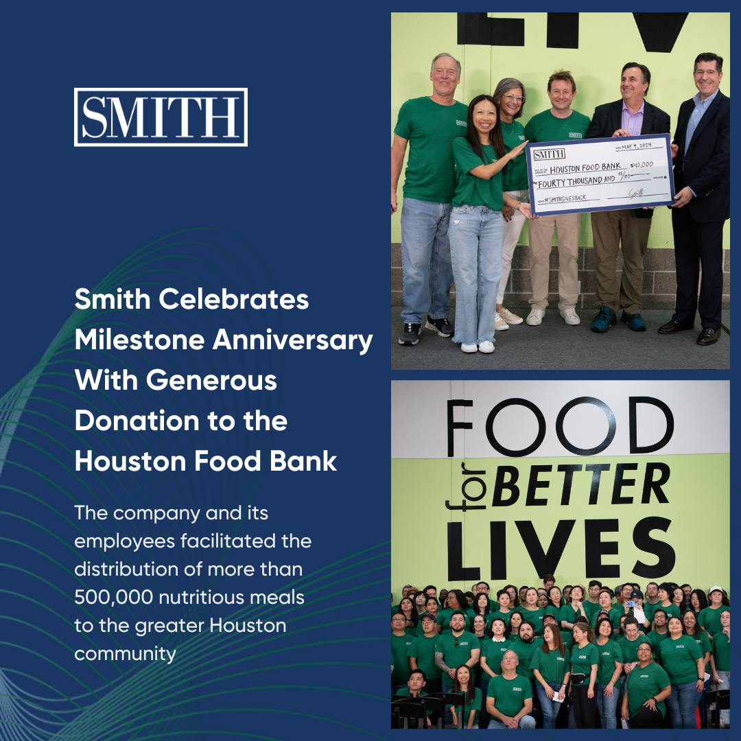 Smith Celebrates Milestone Anniversary With Generous Donation to the ...