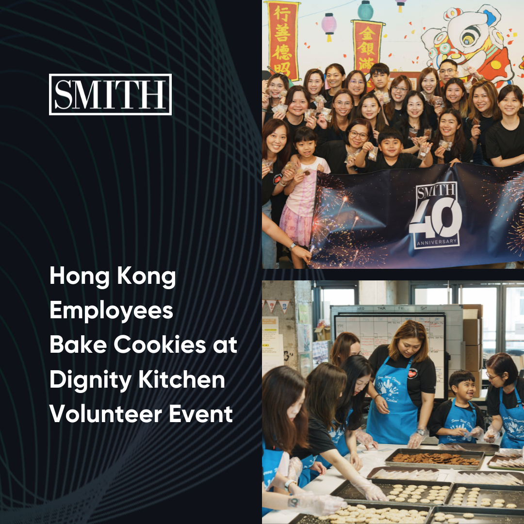 Hong Kong Employees Bake Cookies at Dignity Kitchen Volunteer Event - Smith
