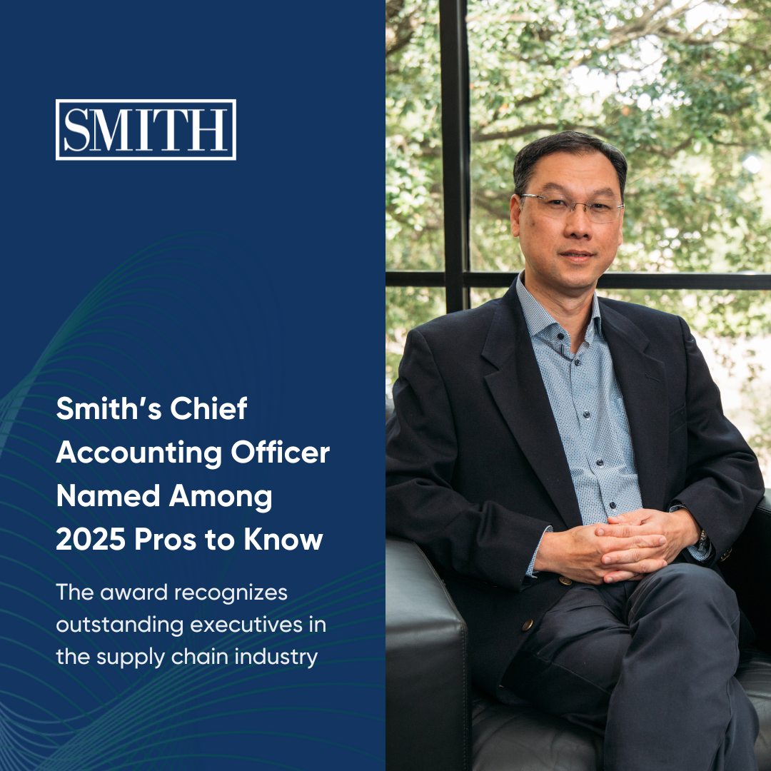 Smith’s Chief Accounting Officer Named Among 2025 Pros to Know - Smith